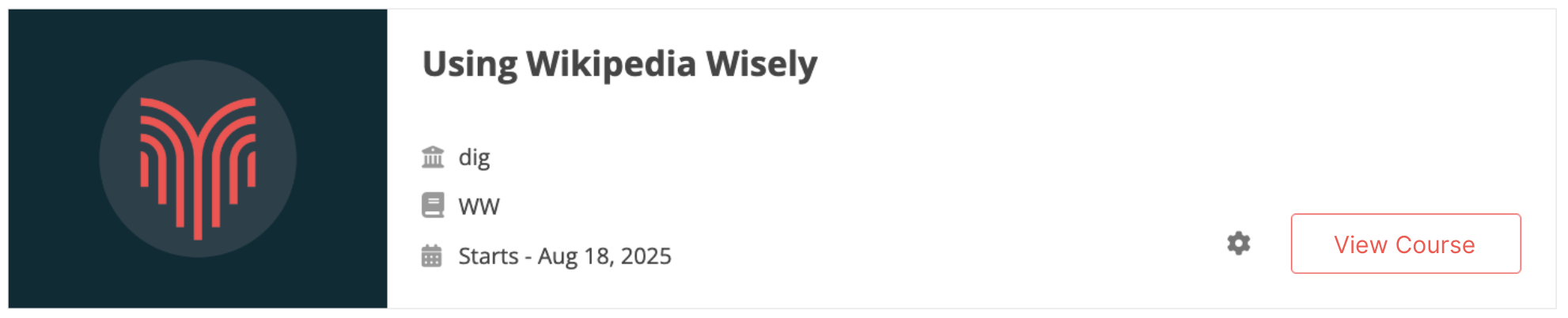 Using Wikipedia Wisely - DIG site